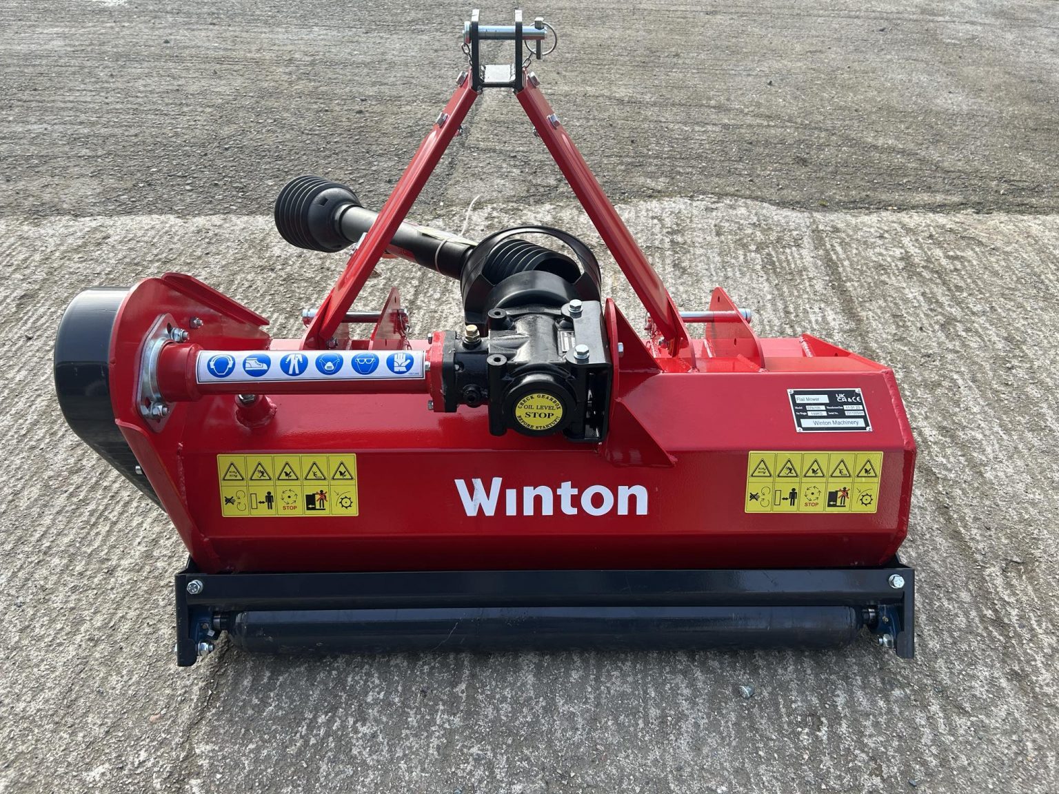 Winton WFA105 Flail Mower - Dave Whitaker & Son Tractors LTD