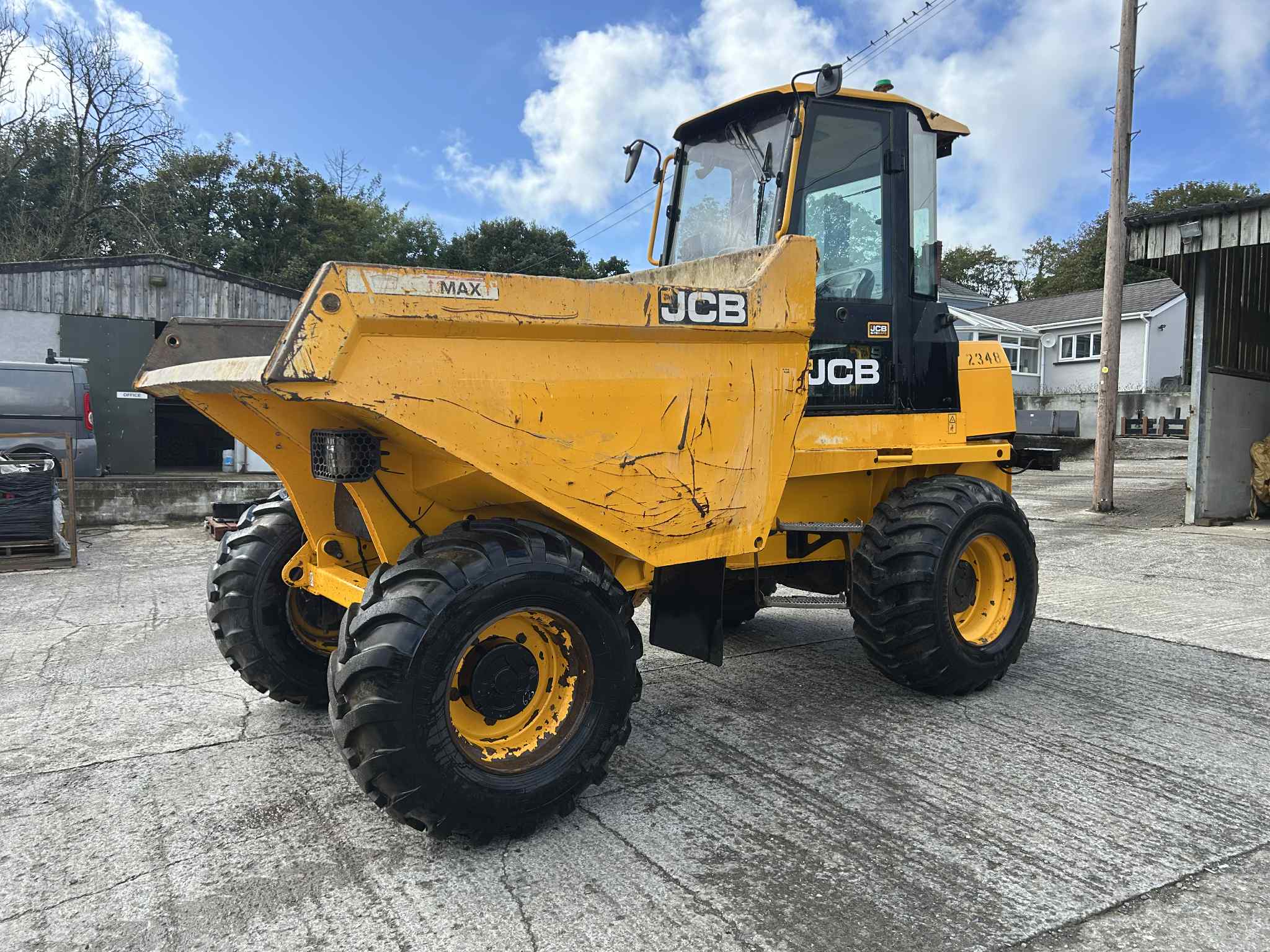 JCB 9TFT Dumper - Dave Whitaker & Son Tractors LTD